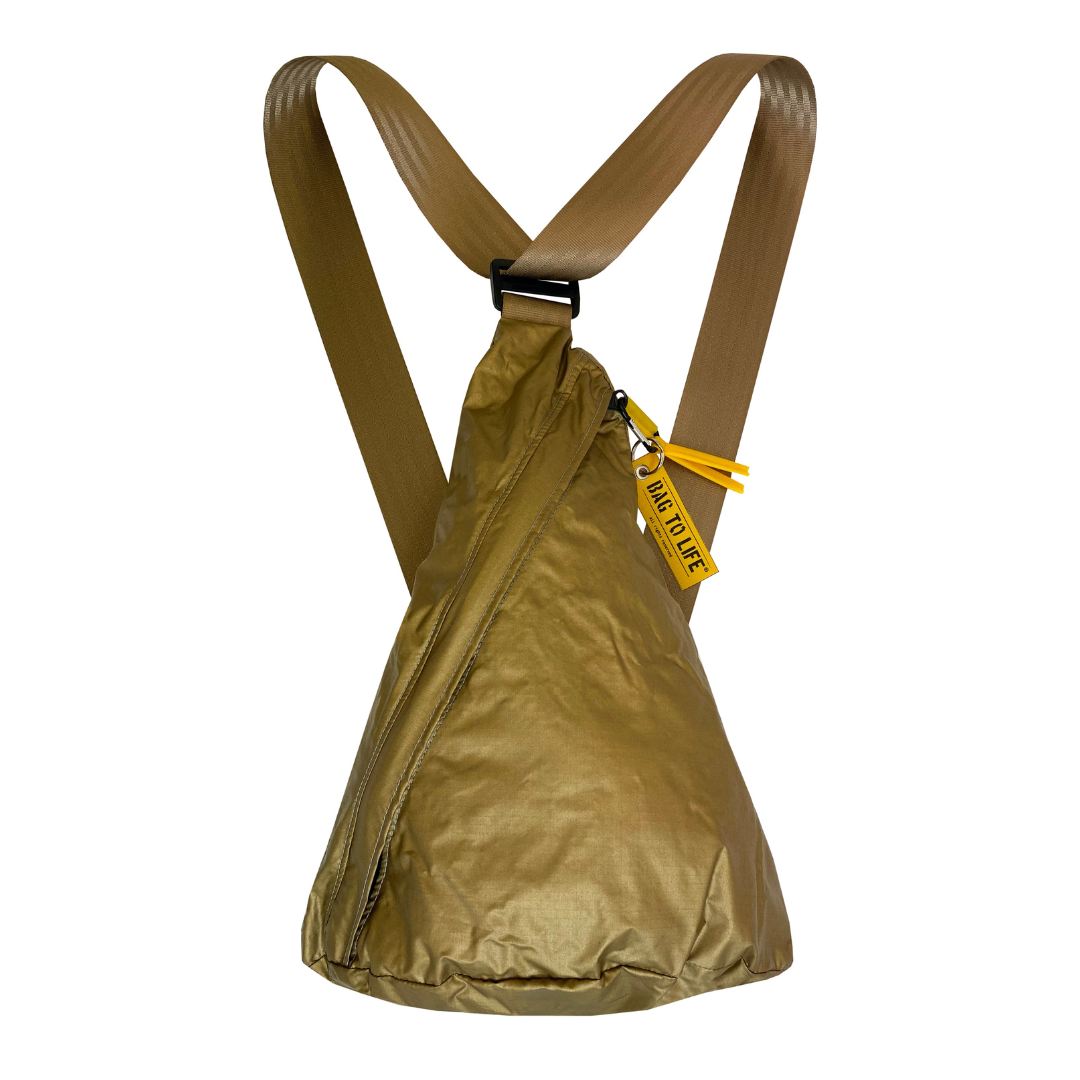 Skypak Bravo Bag Gold – B2L Back to Life crossover bag made of ...